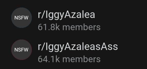 Iggy really got ratioed by her own ass💀 | Scrolller