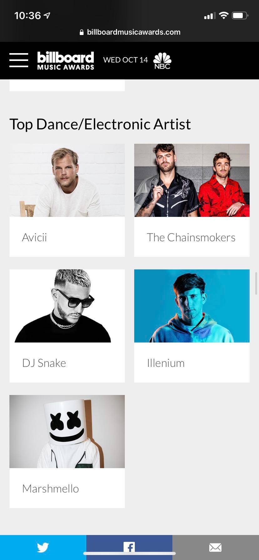 ILLENIUM nominated for Billboard’ Top Dance/Electronic Artist!! | Scrolller