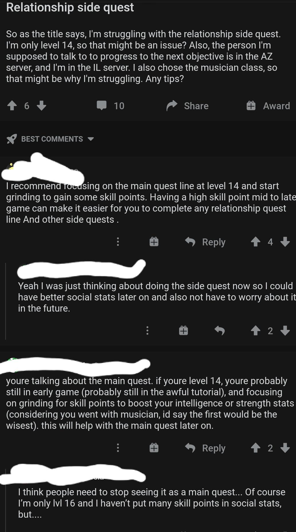 "I'm only level 14.." | Scrolller