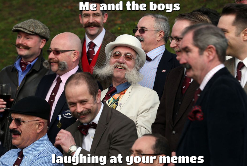 I'm the distinguished gentleman. | Scrolller