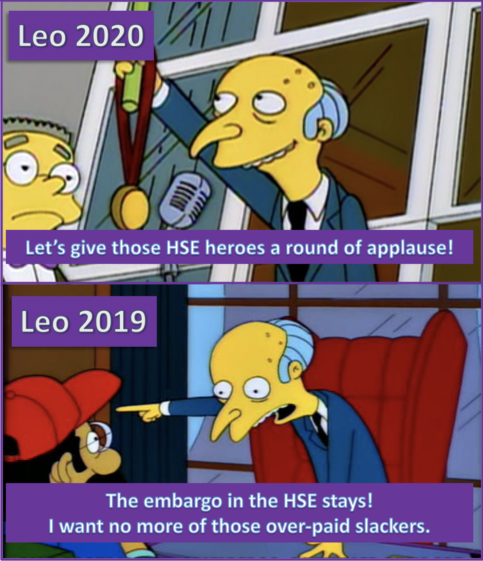 I'm well enough to make valedictory Simpsons' memes. | Scrolller