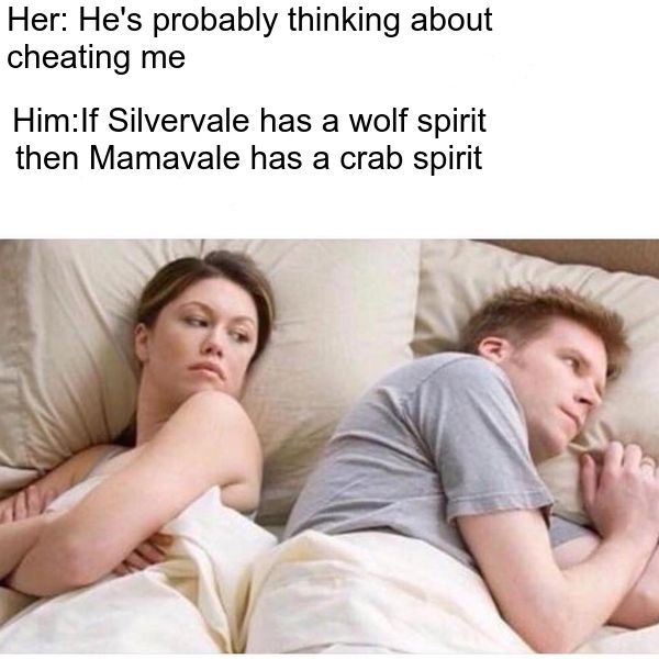 I'm wonder whats mamavale's lore | Scrolller