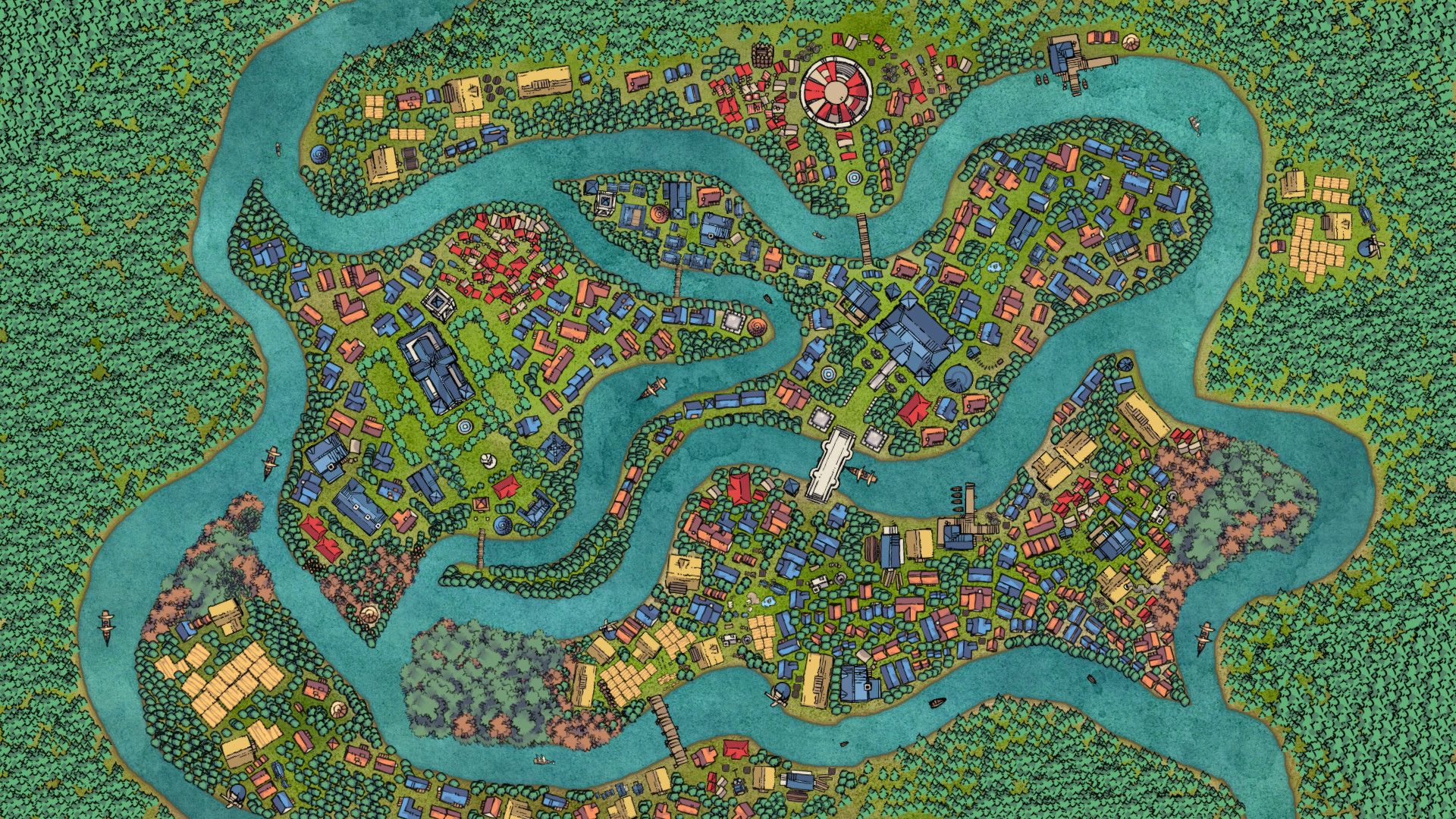 Imaginary City for DnD Campaign | Scrolller