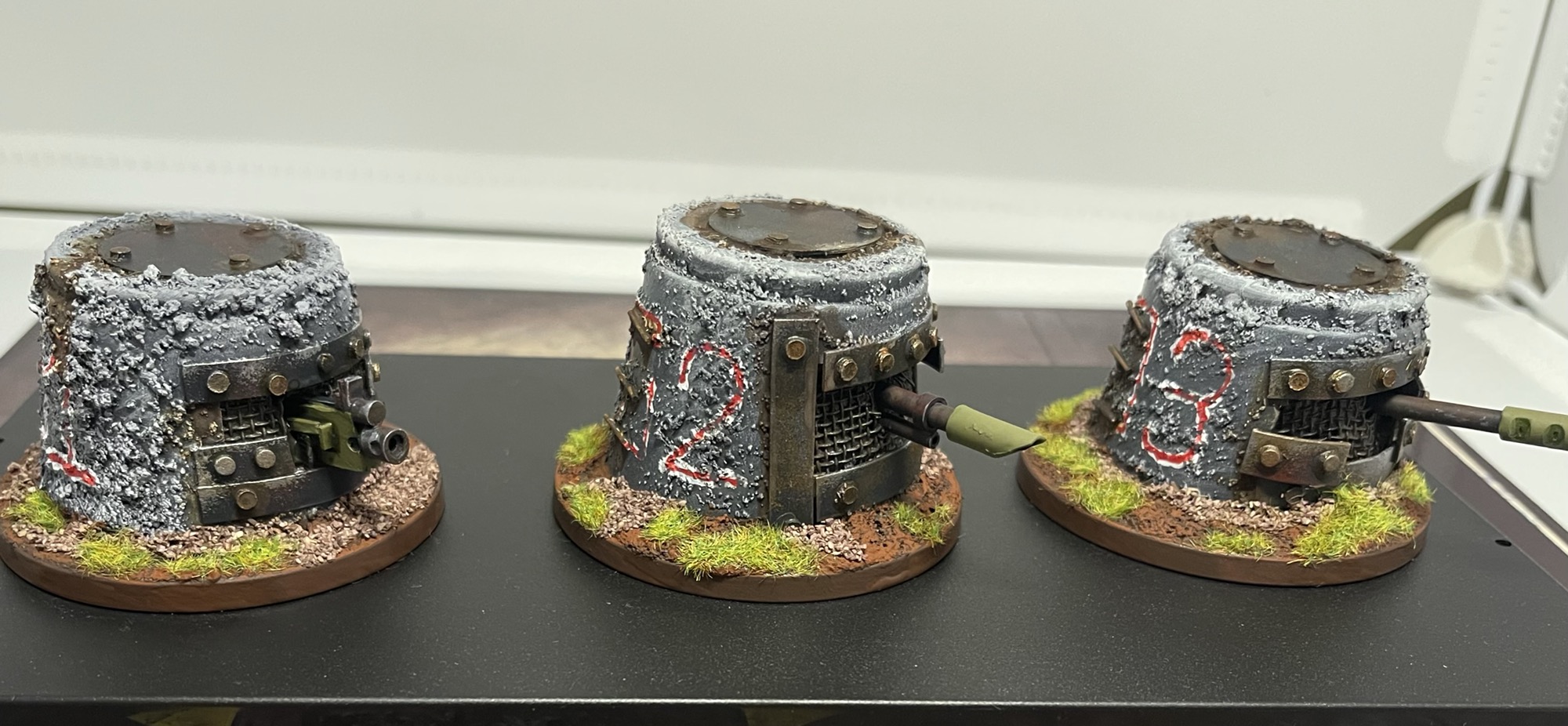 Imperial Guard heavy weapon bunkers | Scrolller