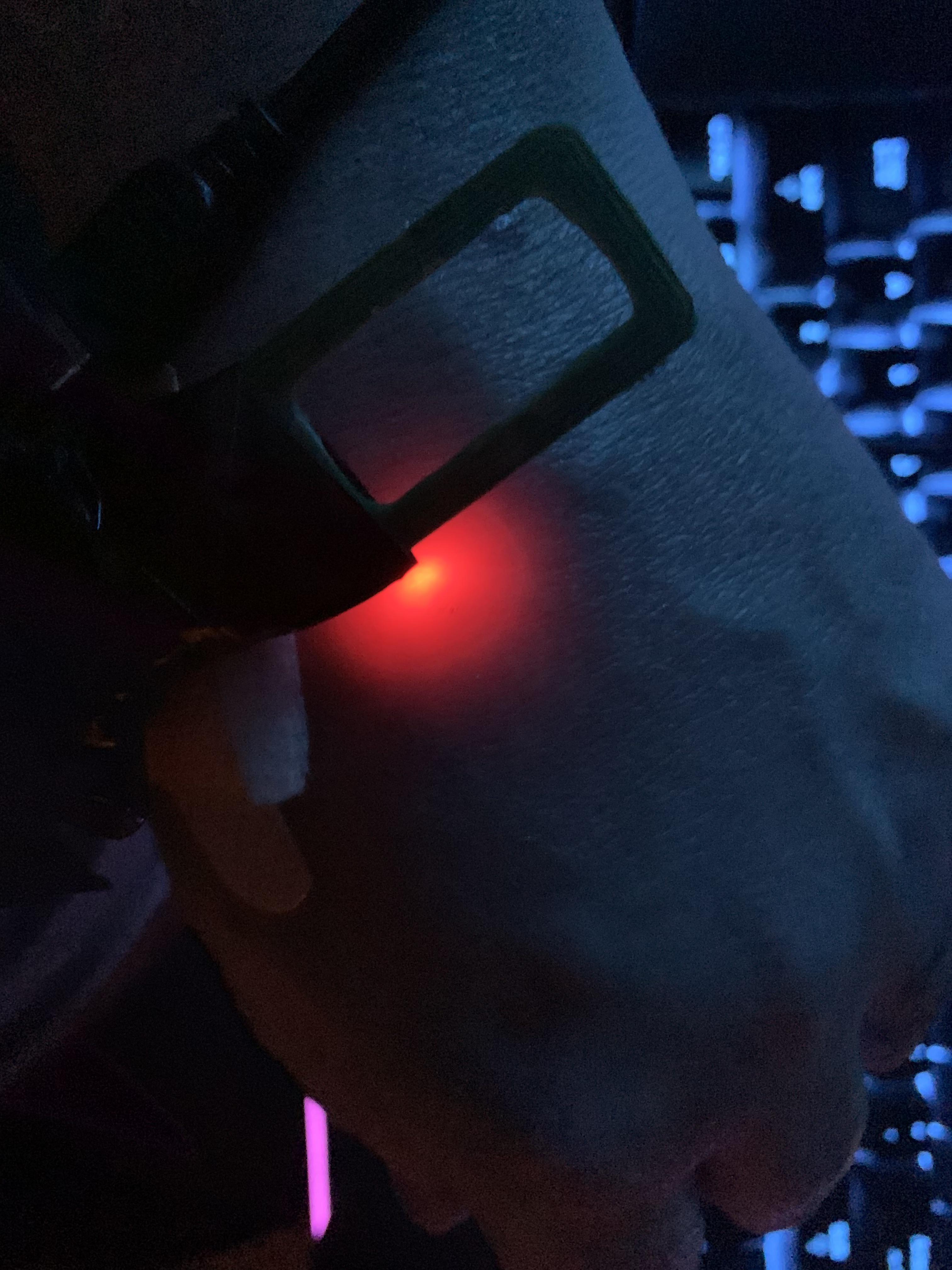 Implanted NFC reactive LED chip in my hand | Scrolller
