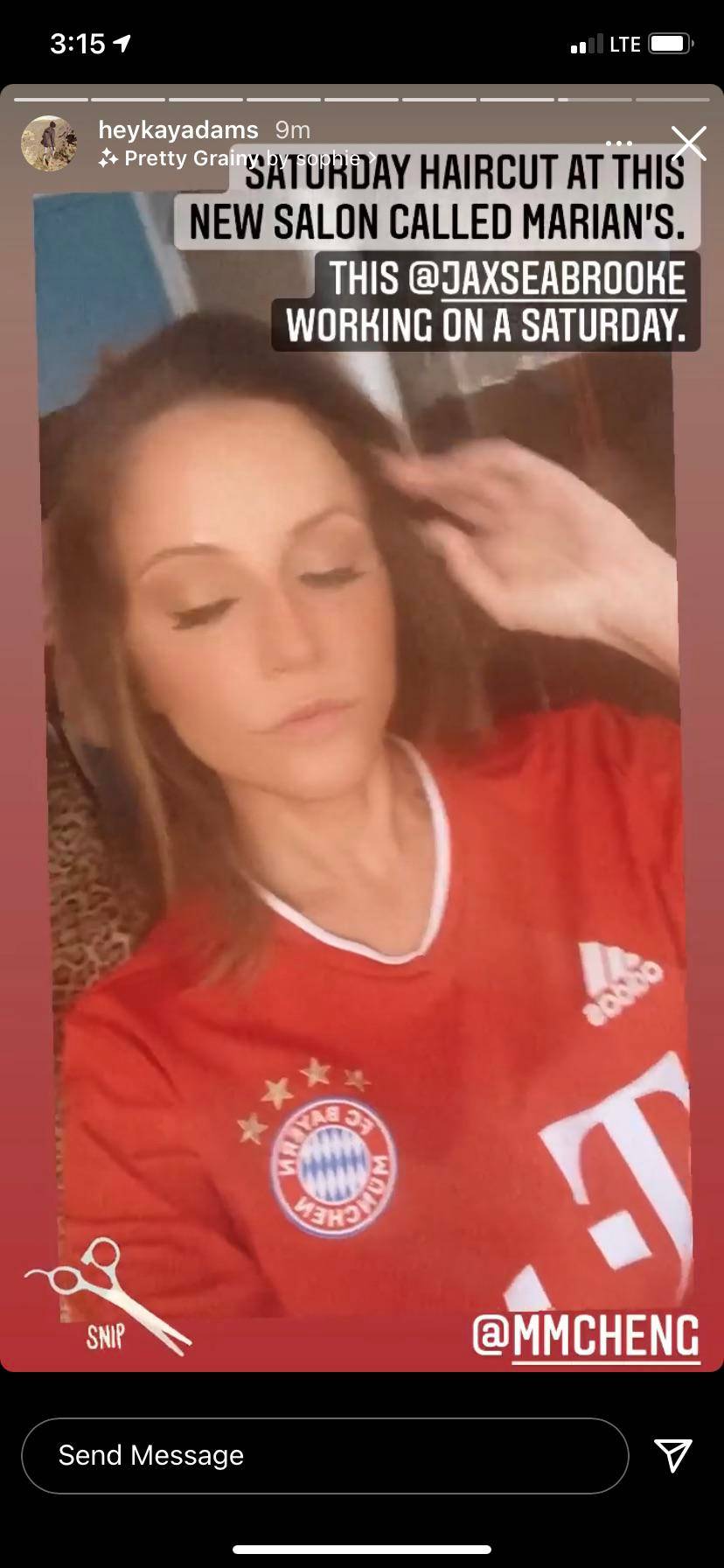 In a Bayern jersey | Scrolller