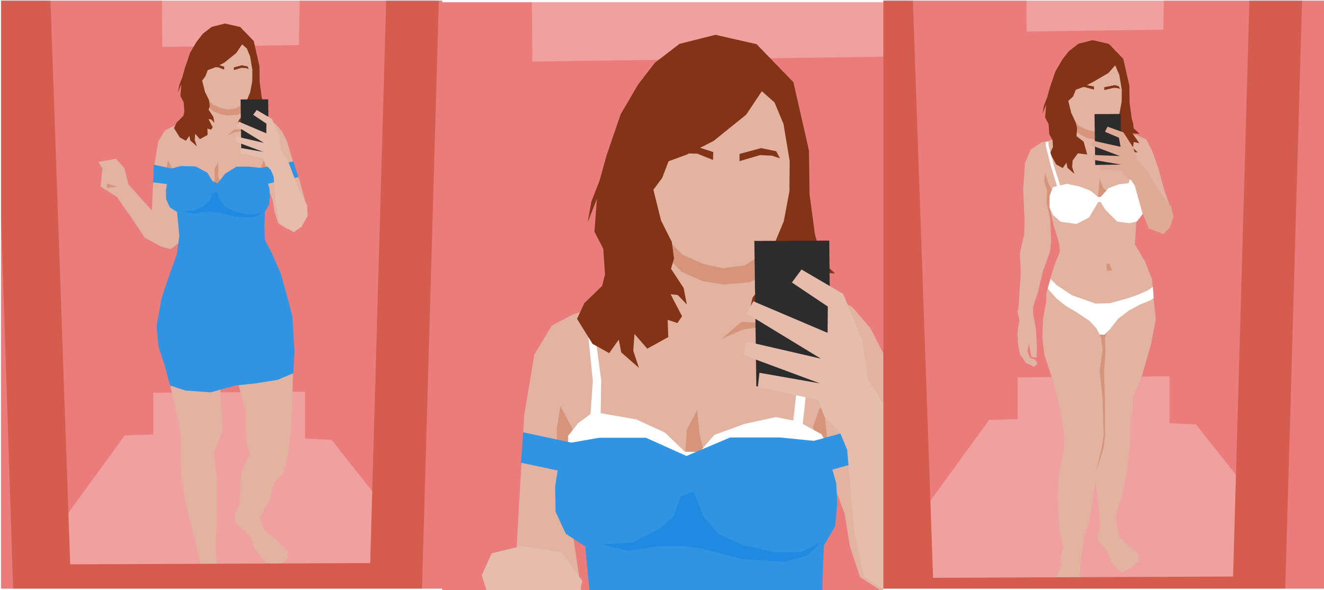 In my game LEWD MOD your flirty boss sends you photos from a changing room, your choices ...