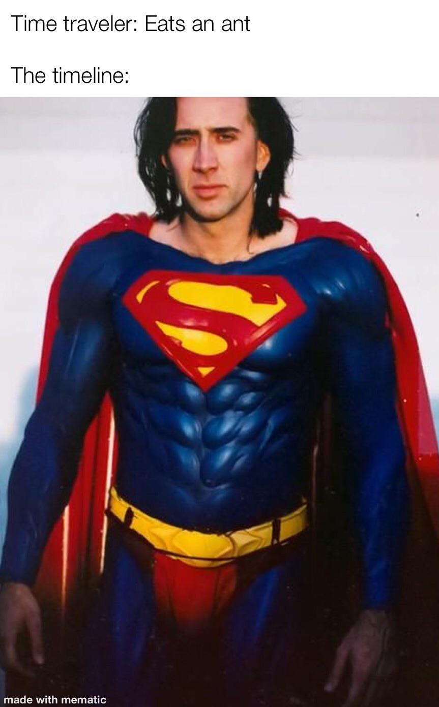 In my planet the “s” stands for Nicholas cage | Scrolller