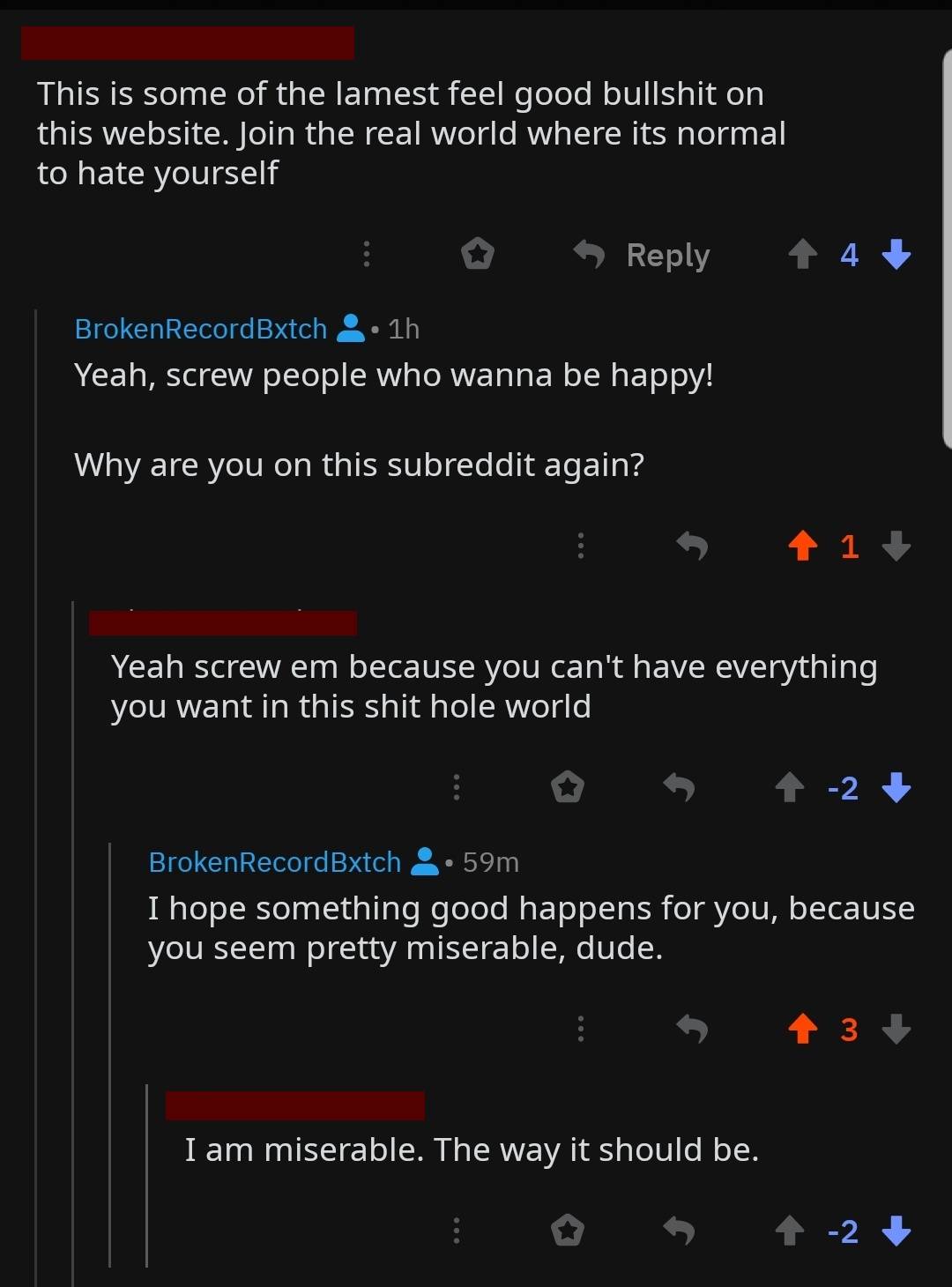 In response to a motivational post on r/getmotivated | Scrolller