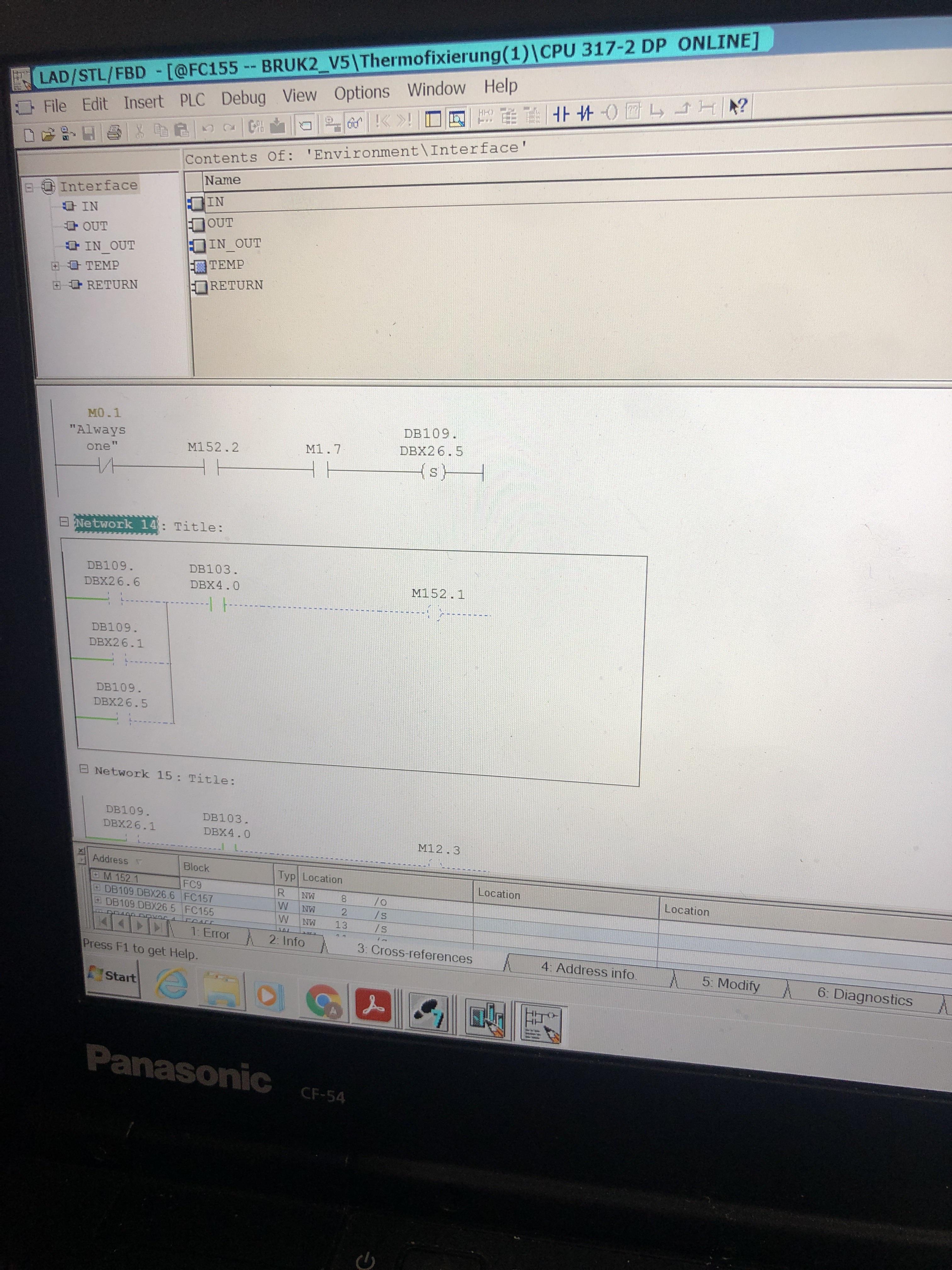 In Siemens step 7, what is the difference in the solid line in the ...
