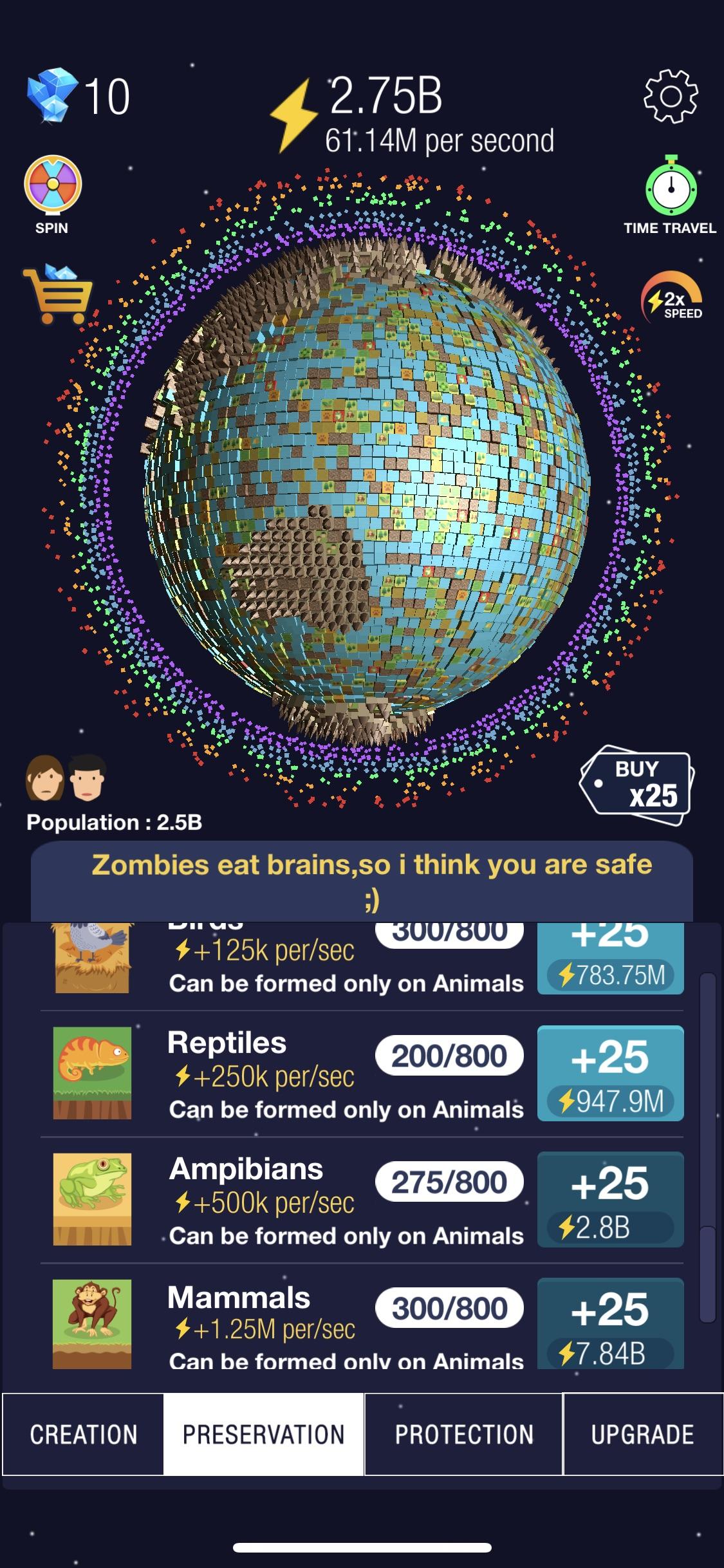 In the game Idle World | Scrolller