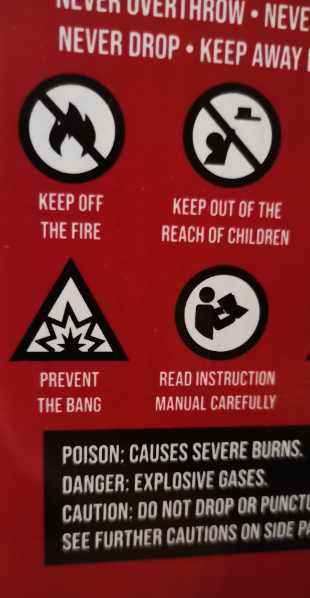 In the instructions of a battery: Prevent the bang | Scrolller