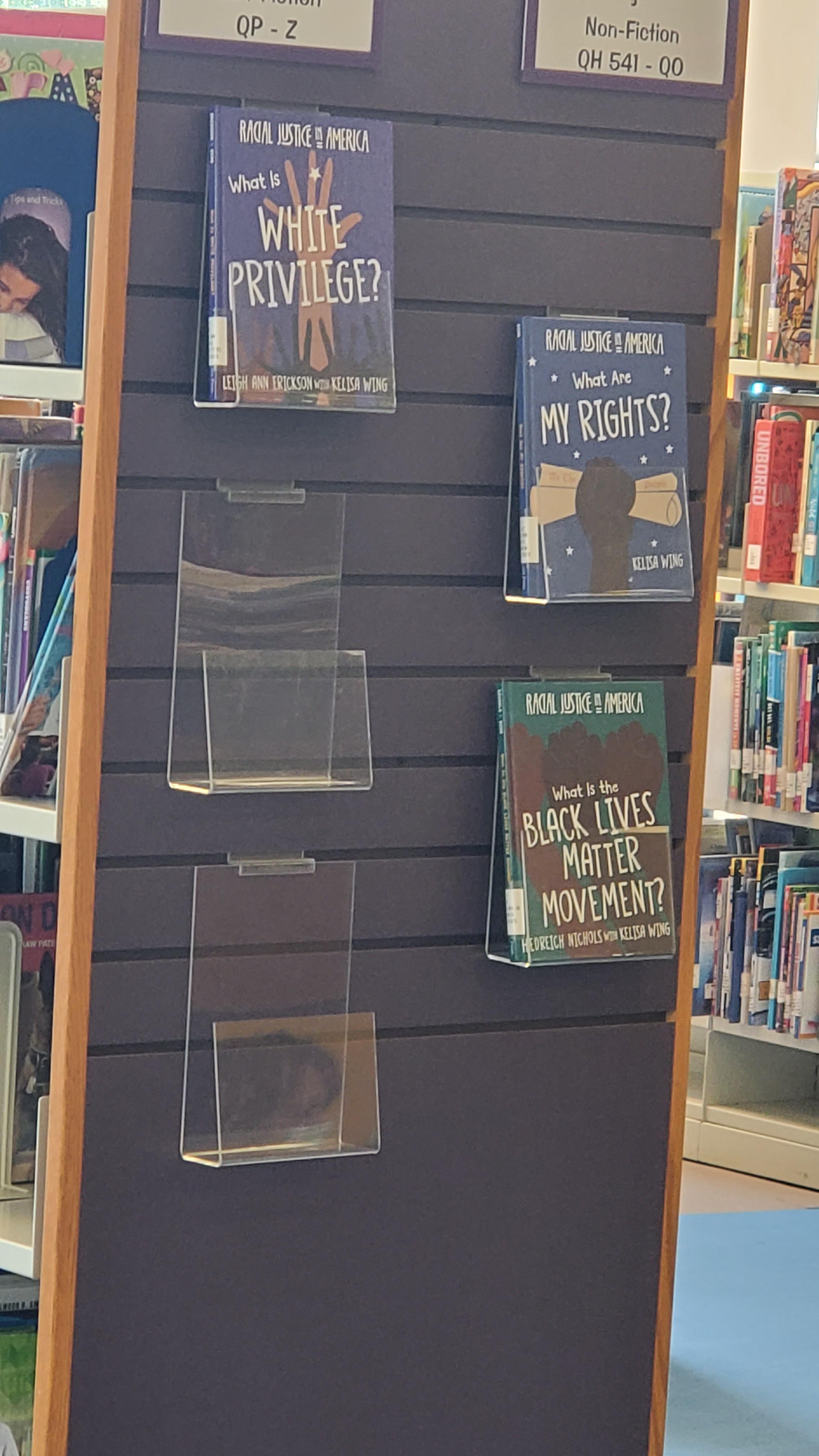 In the kids section of the library... Kids can't be kids anymore. | Scrolller