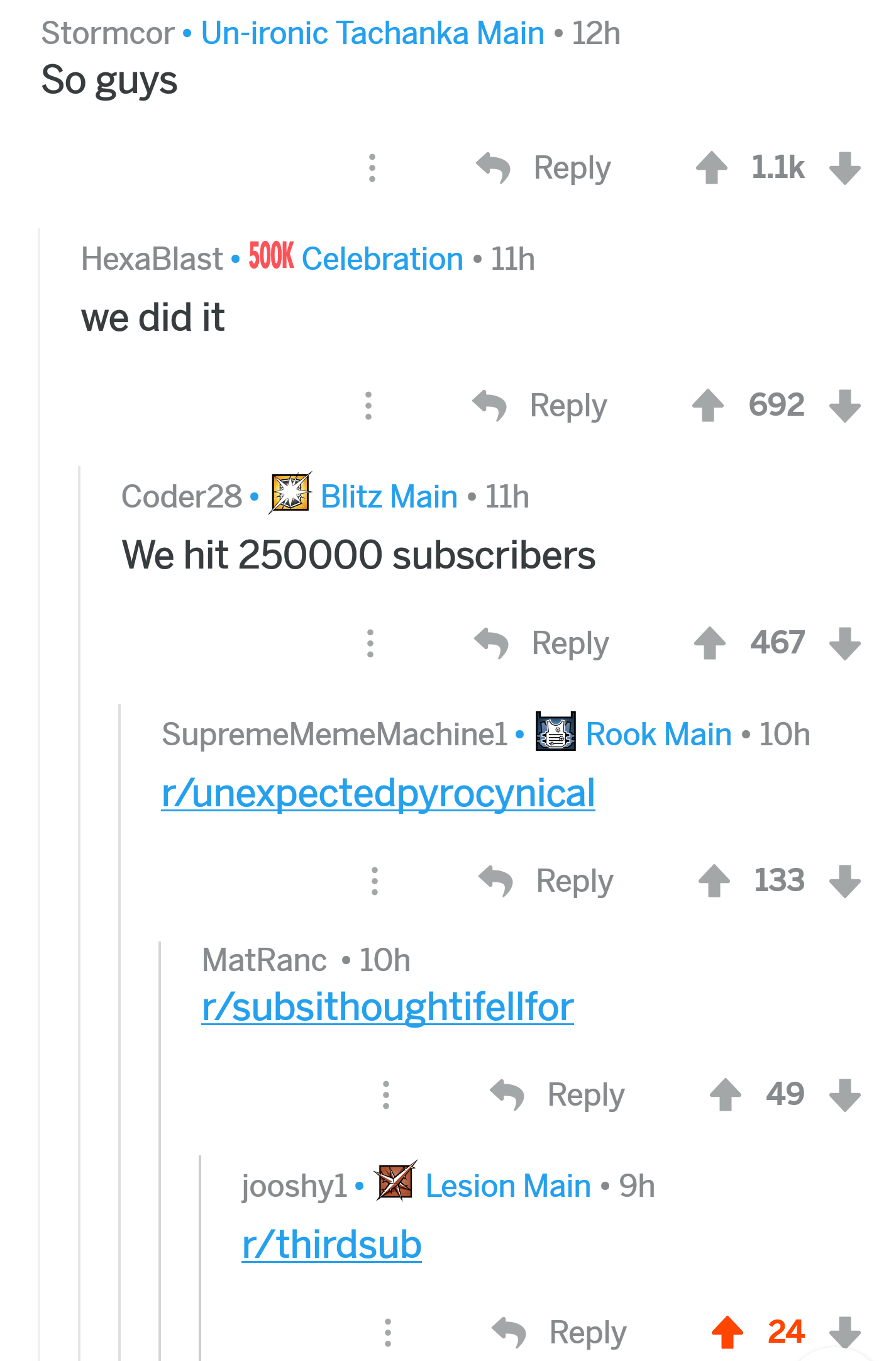 In the siege subreddit | Scrolller