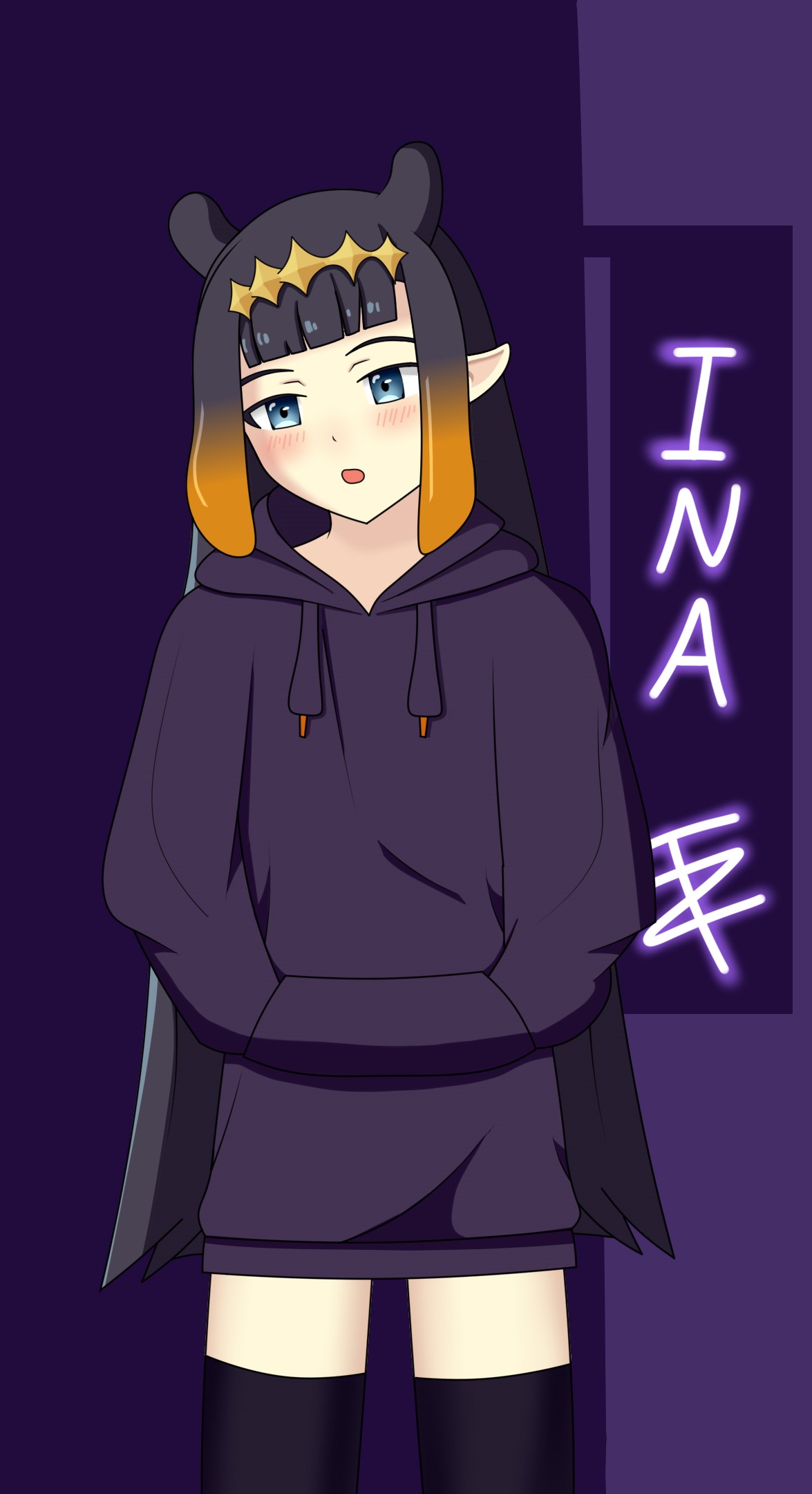 Ina fanart I made | Scrolller