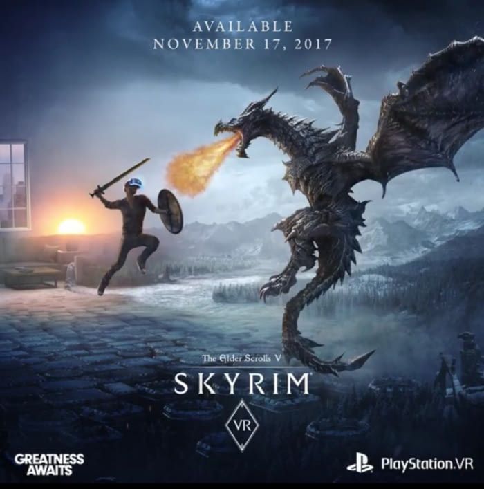 Incredible new Skryim VR Poster | Scrolller