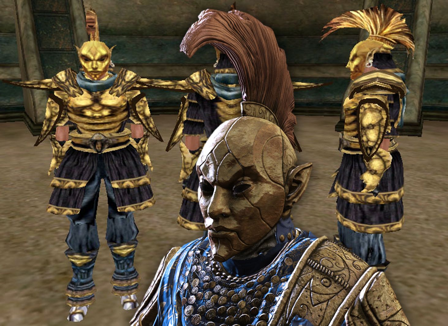 Indoril armor, Skywind vs Morrowind. We're watching you, scum. | Scrolller