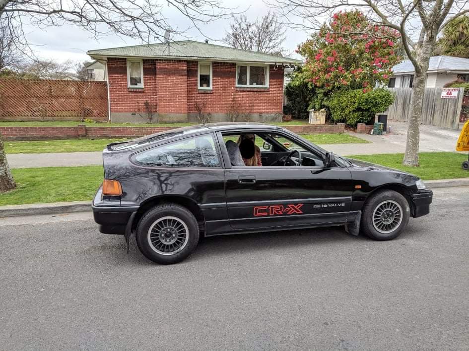 Info on decals on 89 CRX? Stock? | Scrolller
