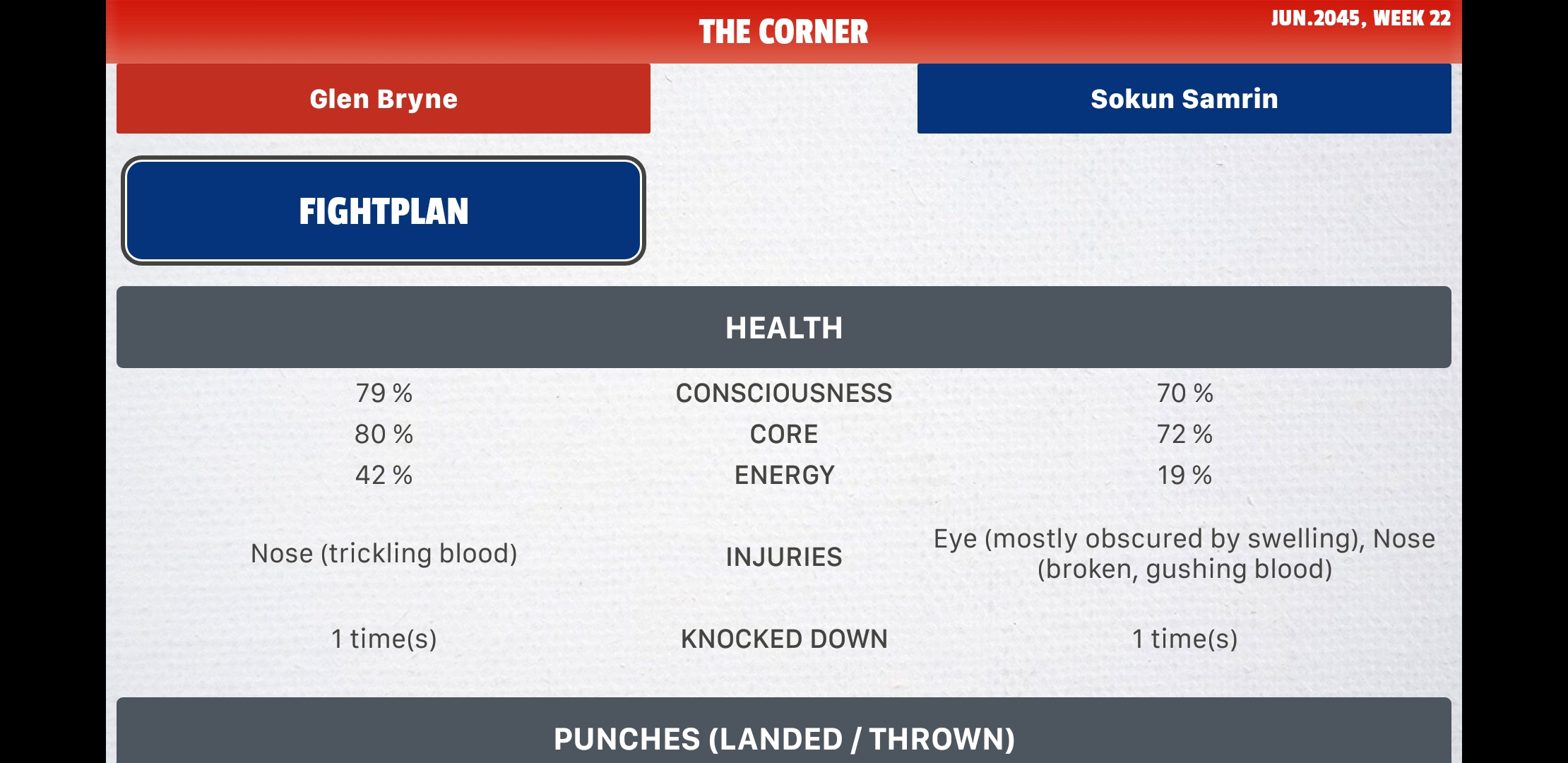 Injuries suffered during the fight | Scrolller