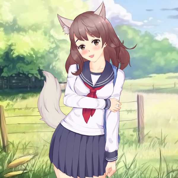 Innocent neko schoolgirl | Scrolller