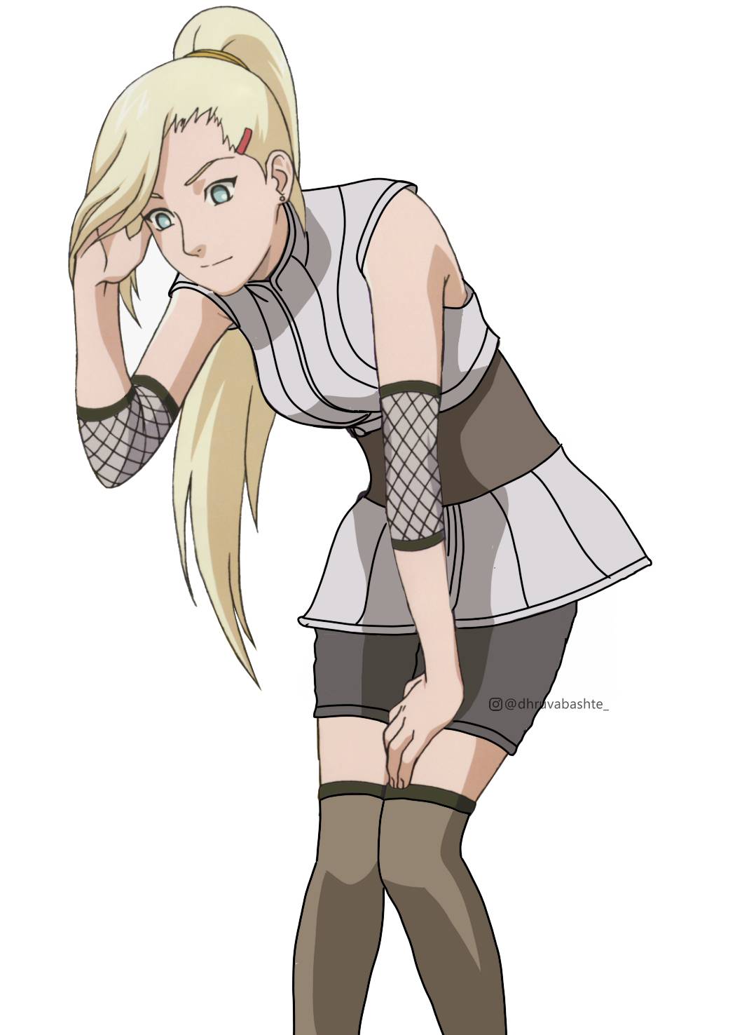 Ino in Hinata's Outfit | Scrolller