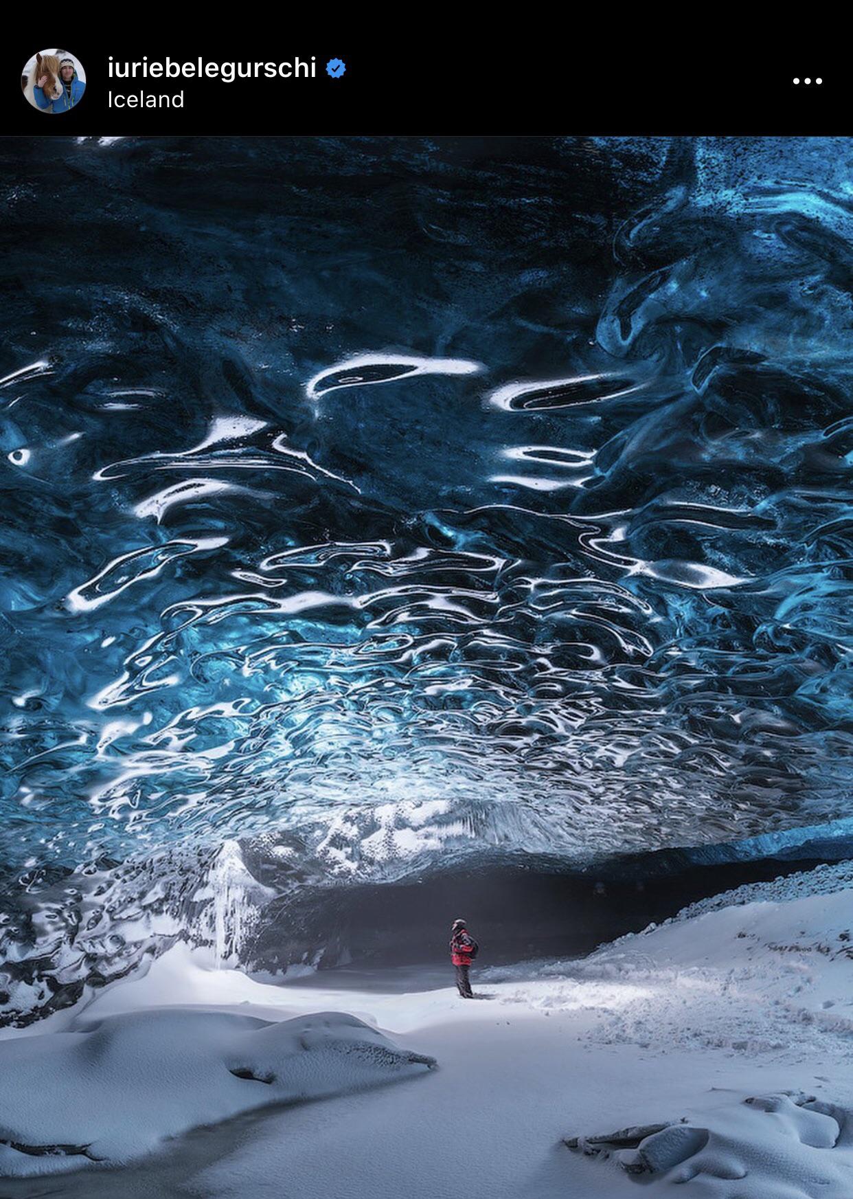 Inside a Glacier in Iceland.. | Scrolller