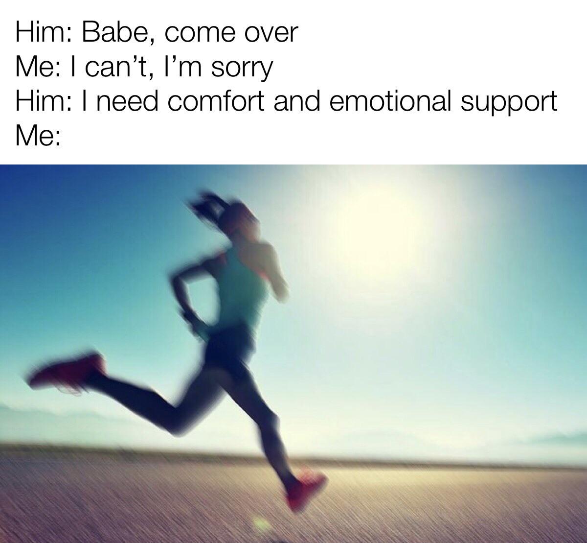 Inspired by another meme I saw on here. Men deserve the same amount of emotional support that ...