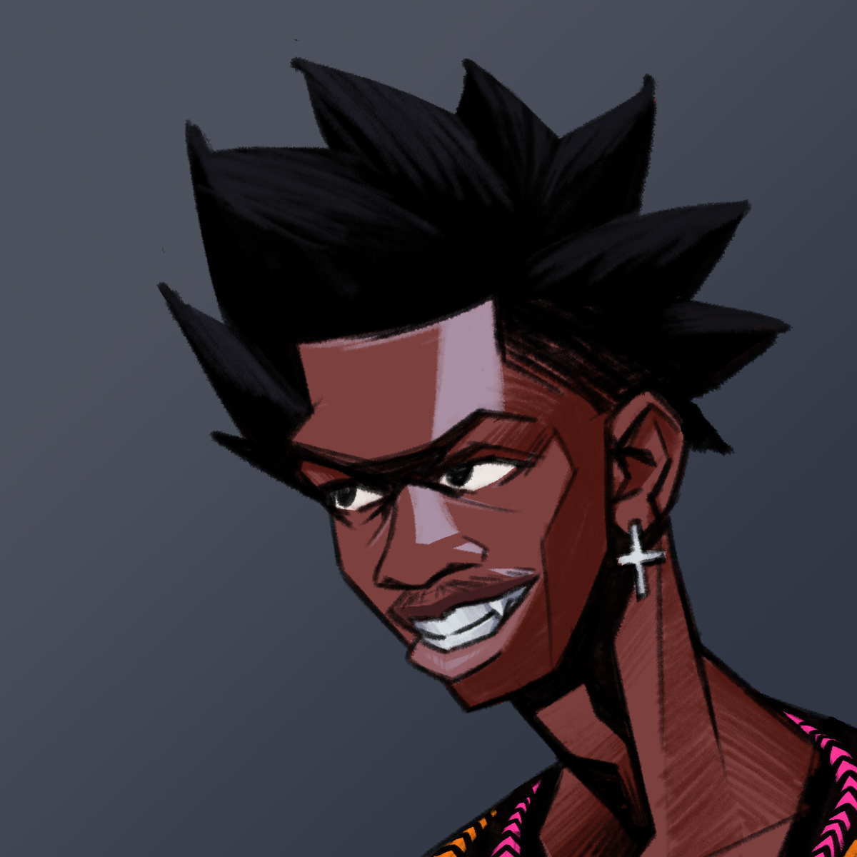 inspired by lil nas x's super saiyan look | Scrolller