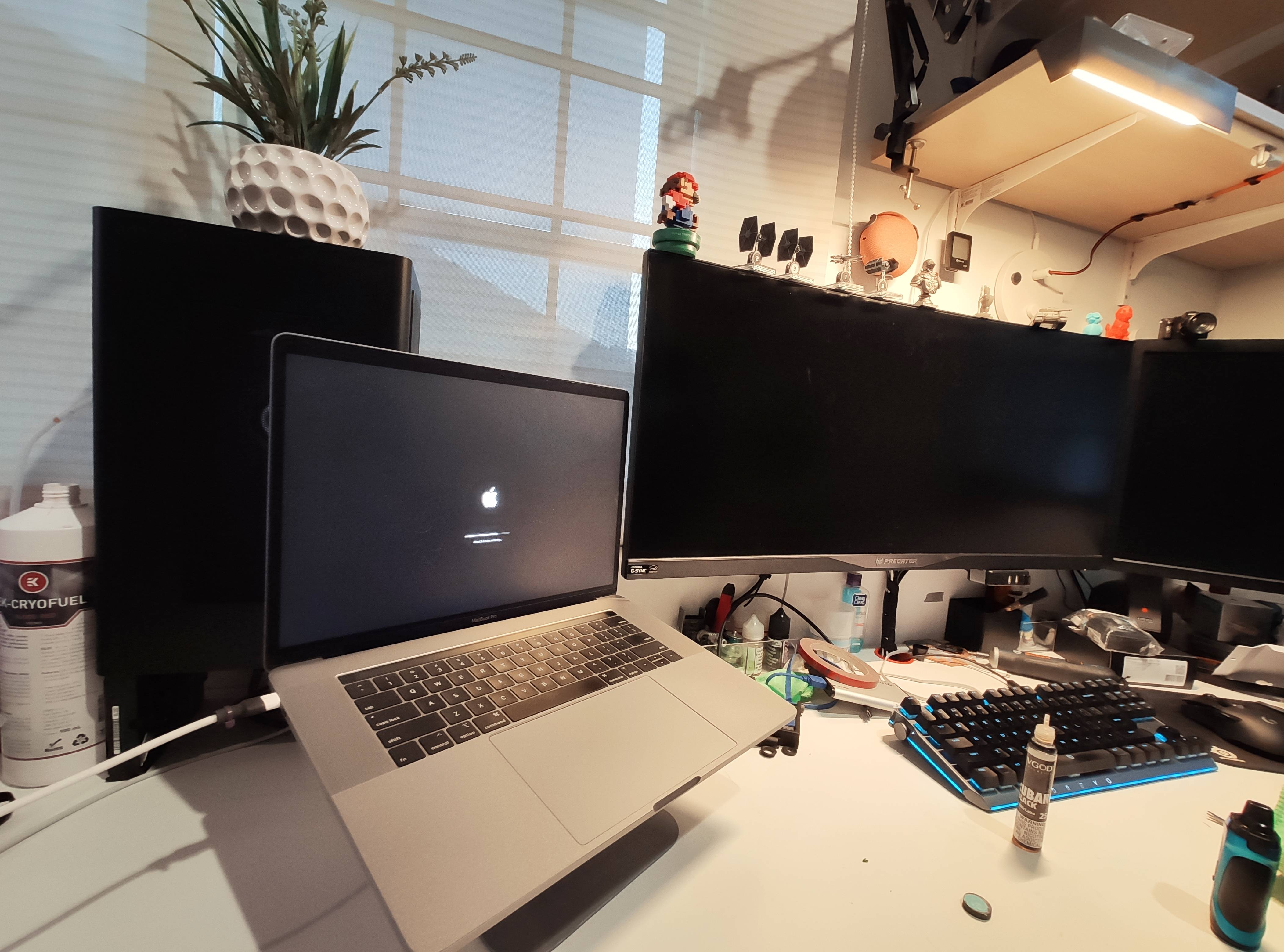 Inspired by the NZXT H1, reducing the desktop footprint for the Razer Core X Chroma! | Scrolller