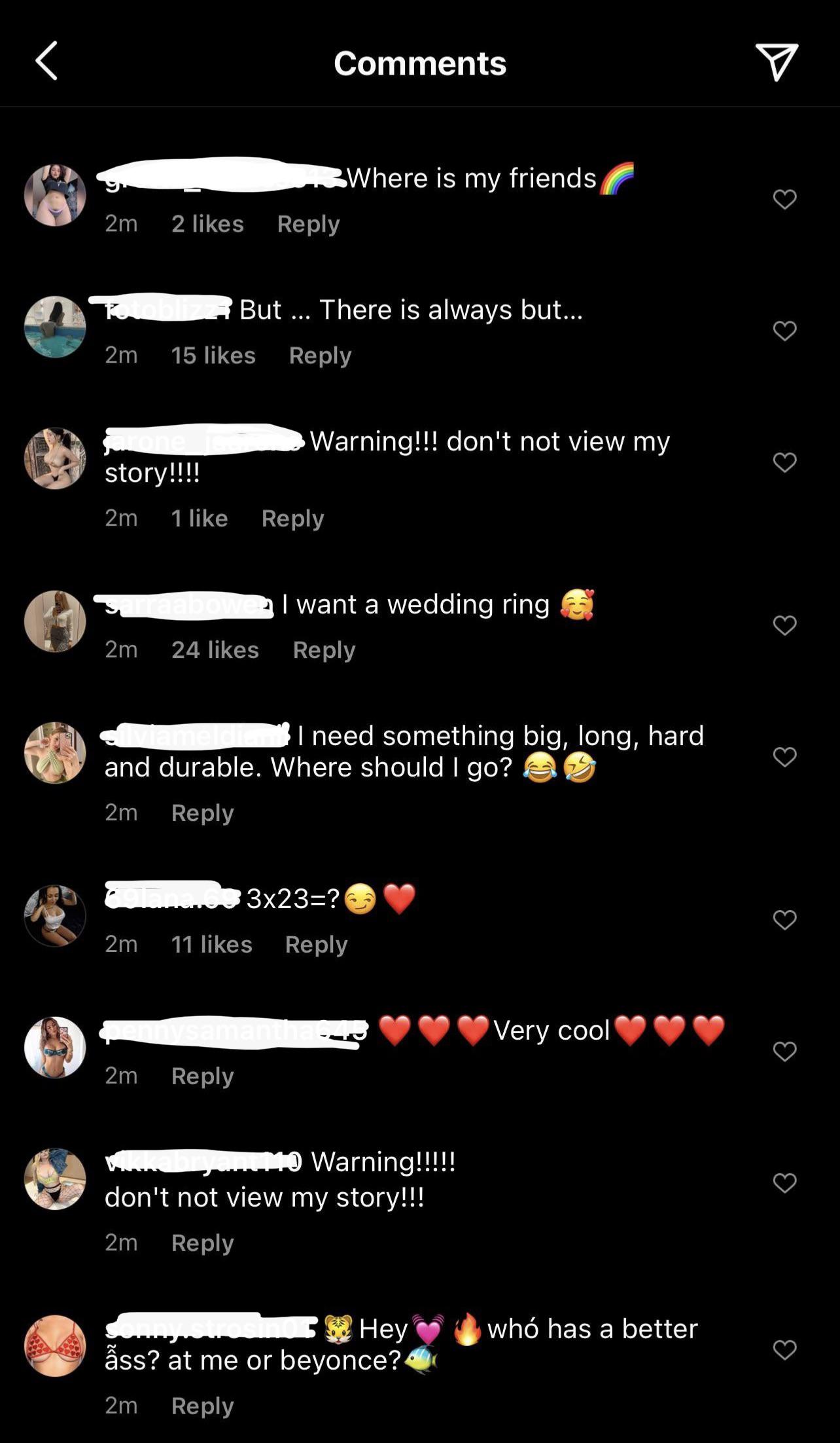 Instagram gotta fix their comment section🙂 | Scrolller