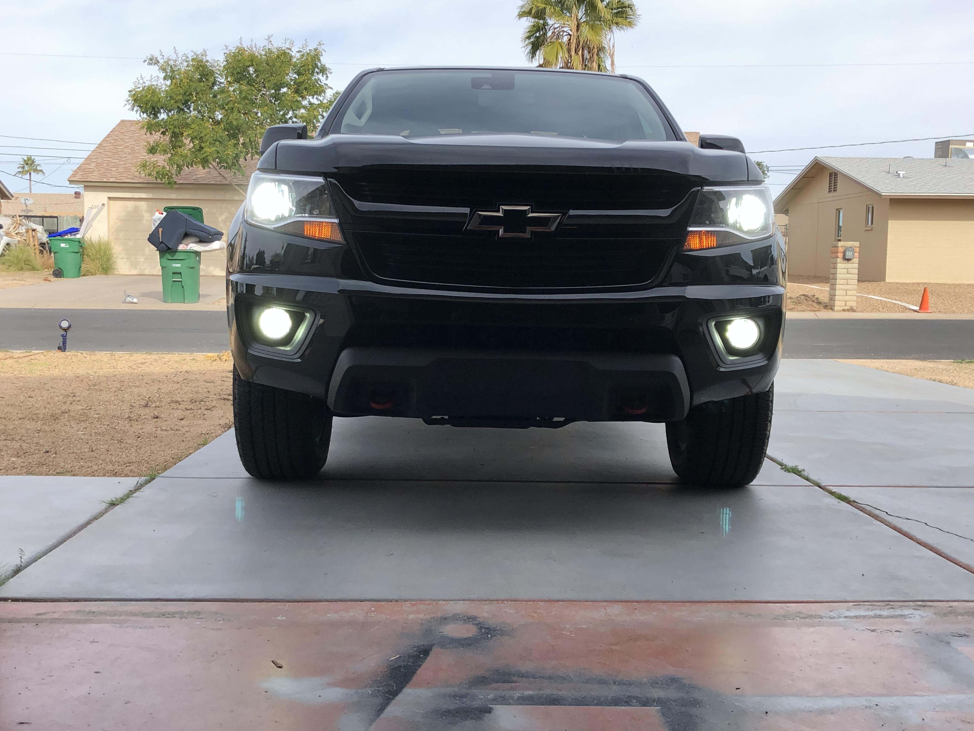 Installed LED fog lights | Scrolller