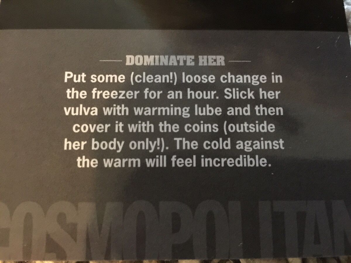 Instructions unclear, change stuck in vagina. | Scrolller