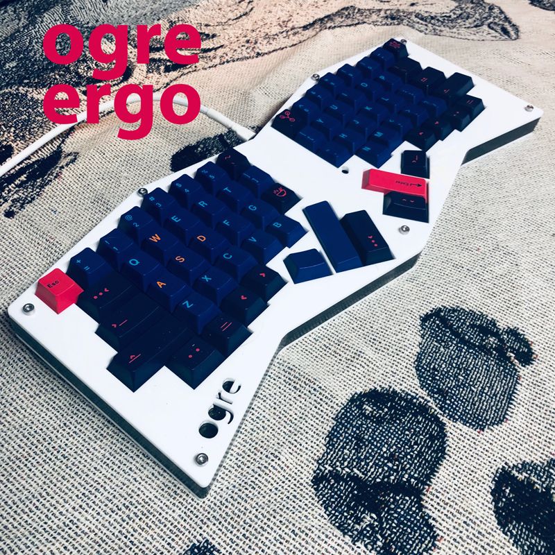 [Interest Check] ogre ergo - a keycap friendly ergo | Scrolller