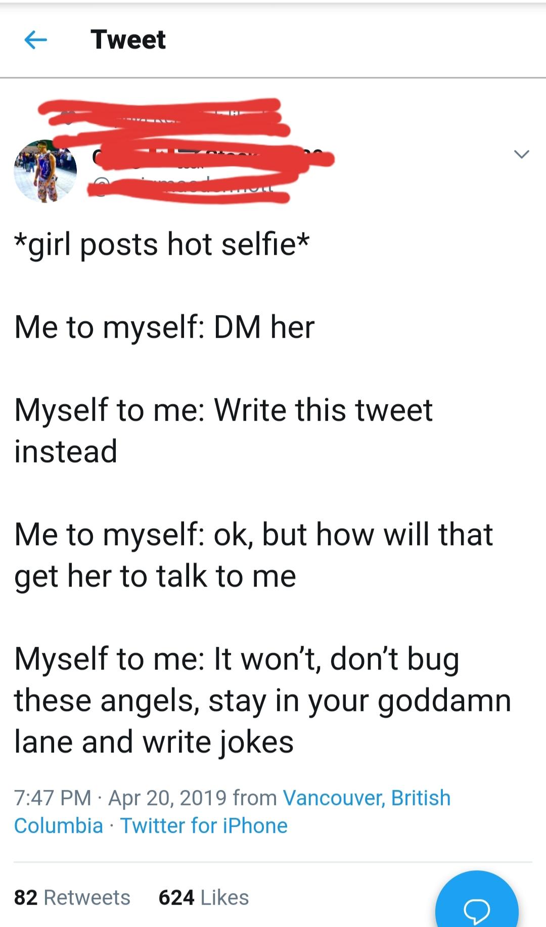 Internal whiteknight monologue | Scrolller