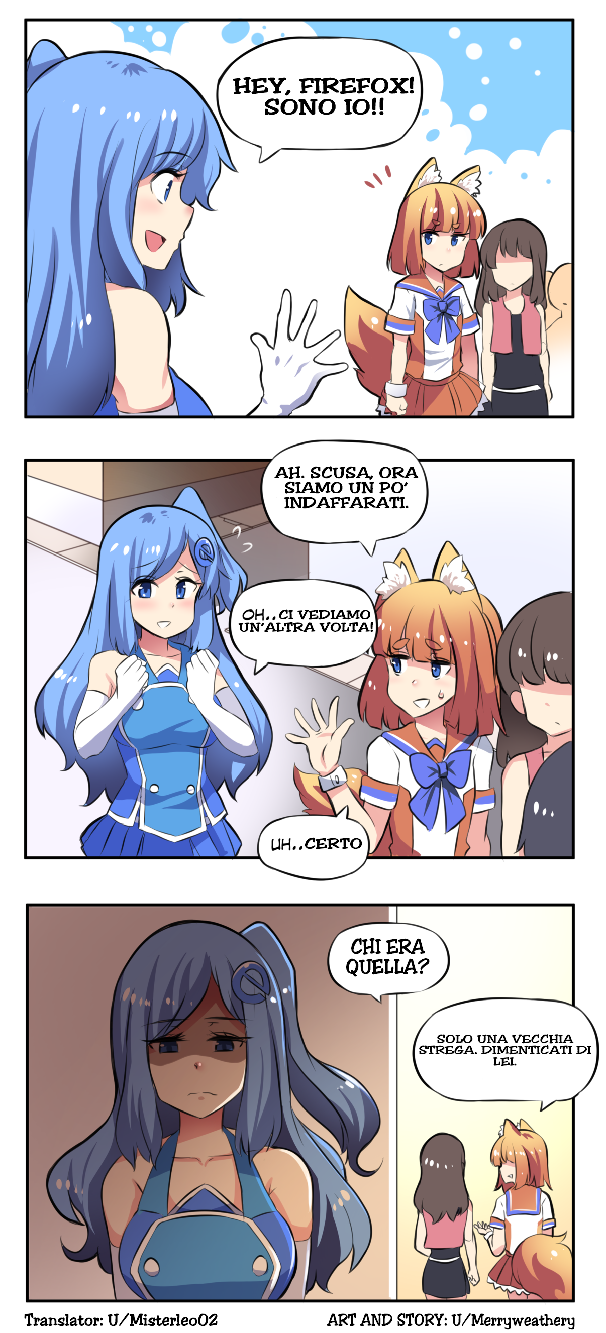 Internet Explorer-chan #2 by MerryWeatherey - Italian version | Scrolller