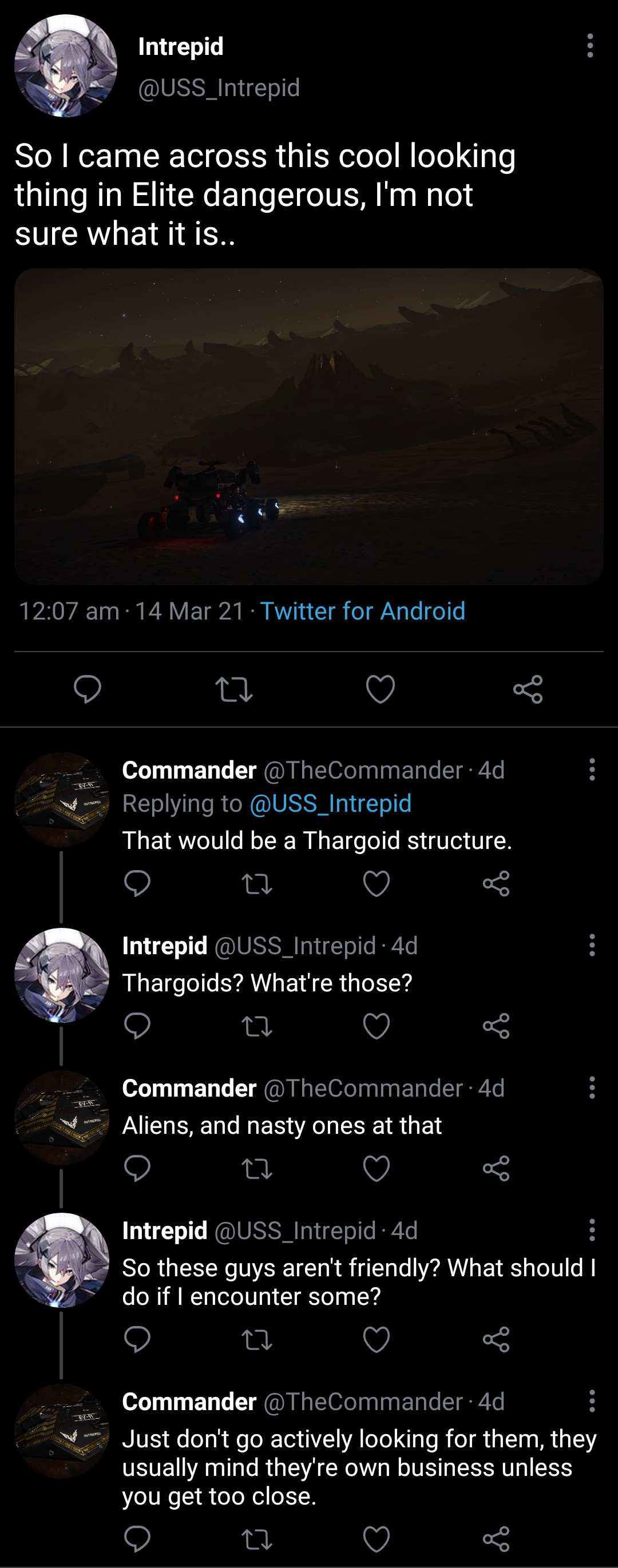 Intrepid's Elite Dangerous adventures | Scrolller