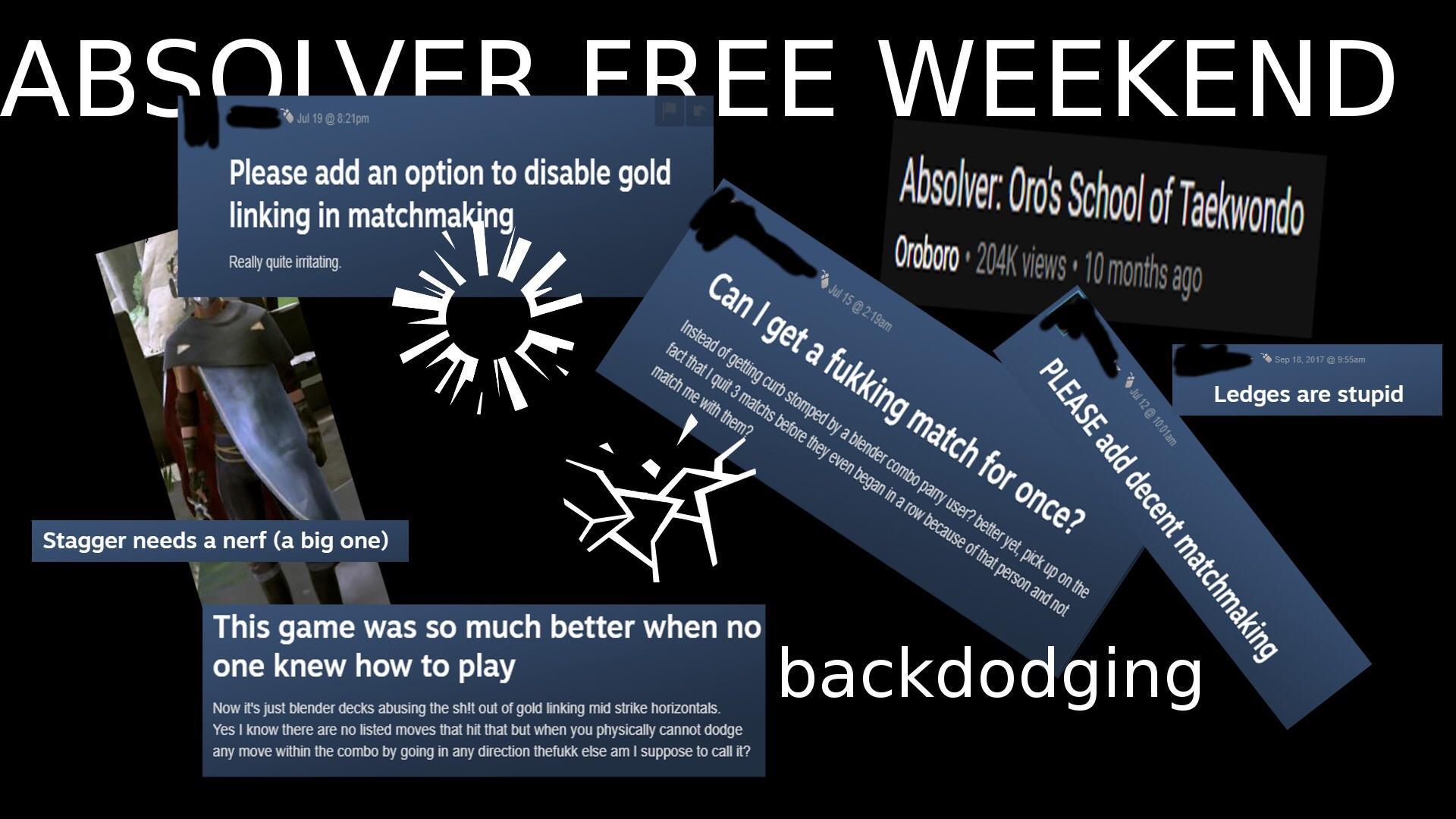 Introducing! Absolver free weekend! | Scrolller