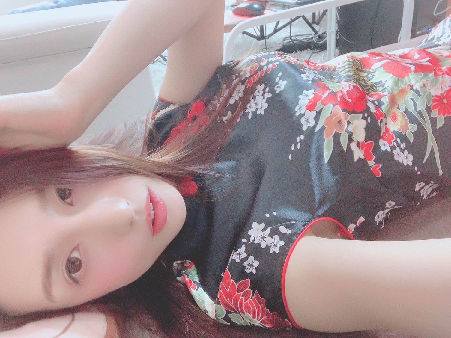 Iori Kogawa in flower dress | Scrolller