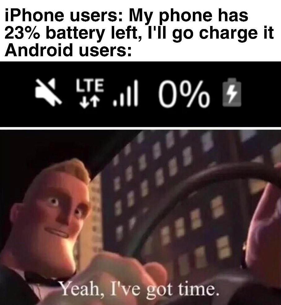 iPhone bad Android fine I guess | Scrolller