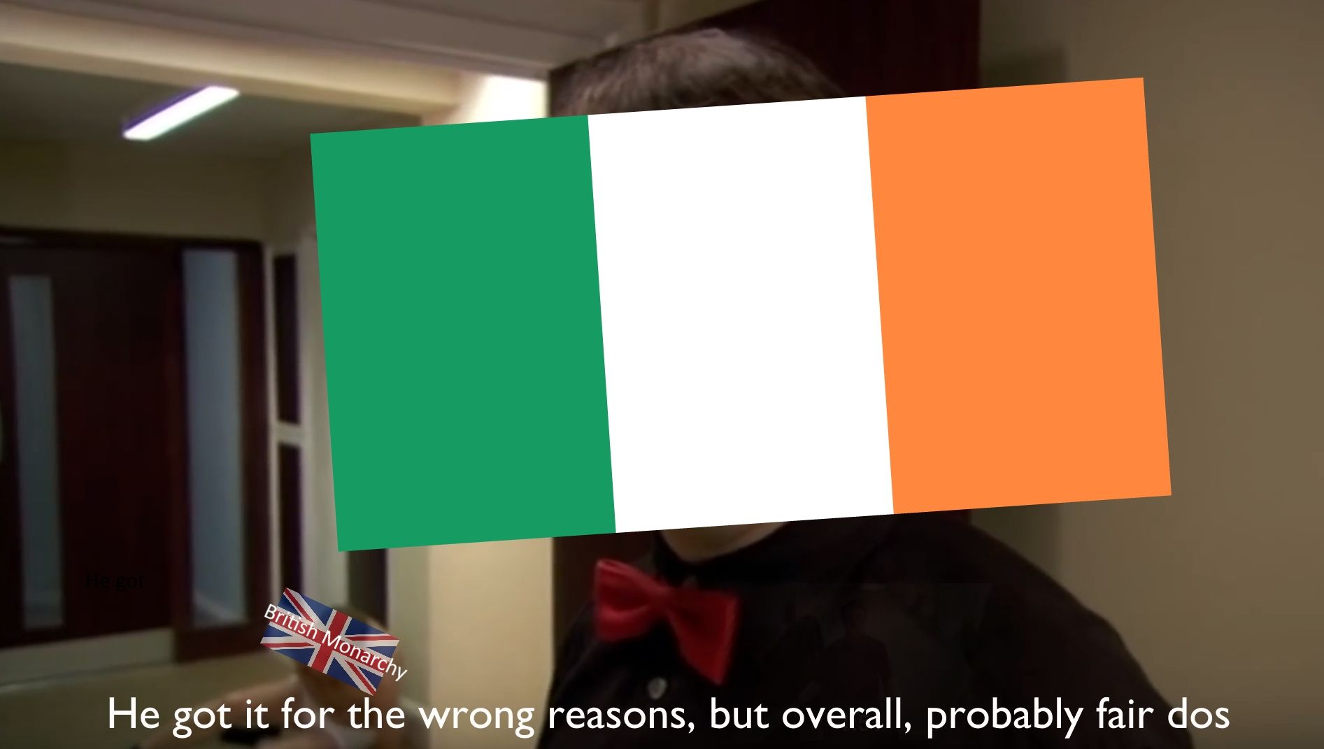 Ireland watching the British monarchy slowly collapsing | Scrolller