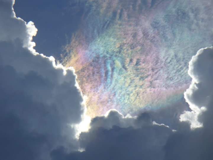 Iridescent cloud, Okinawa Japan | Scrolller