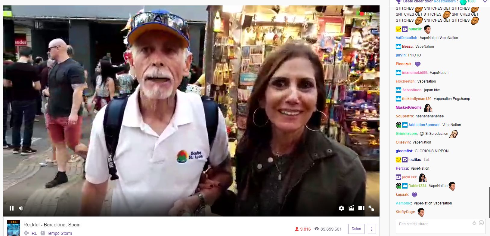 Irl streamer reckful meets ethan's parents in barcelona | Scrolller