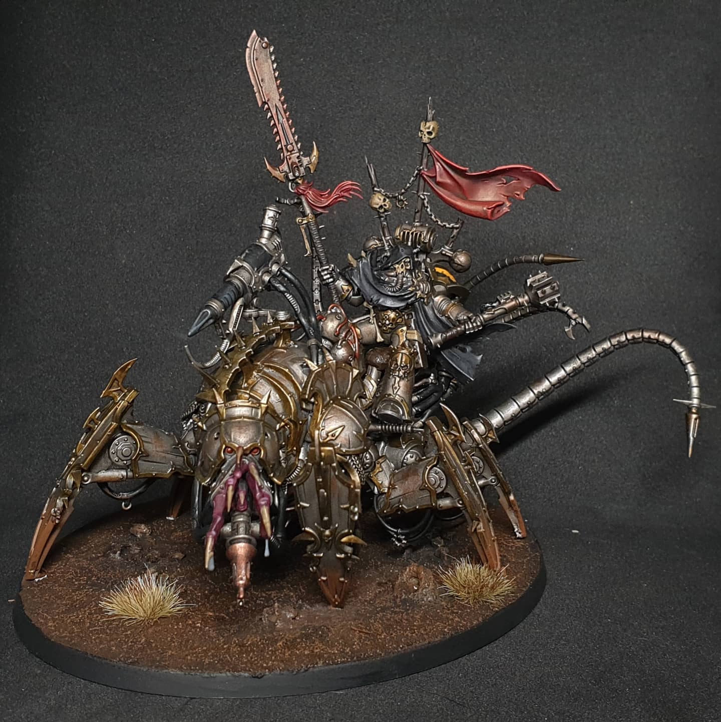 Iron Warriors champion Falkos the butcher. | Scrolller