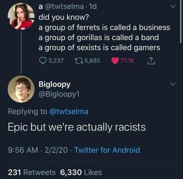 Is he wrong? | Scrolller