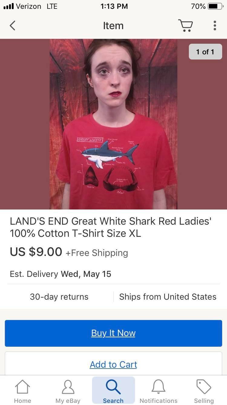 Is she being held hostage as an eBay model? | Scrolller