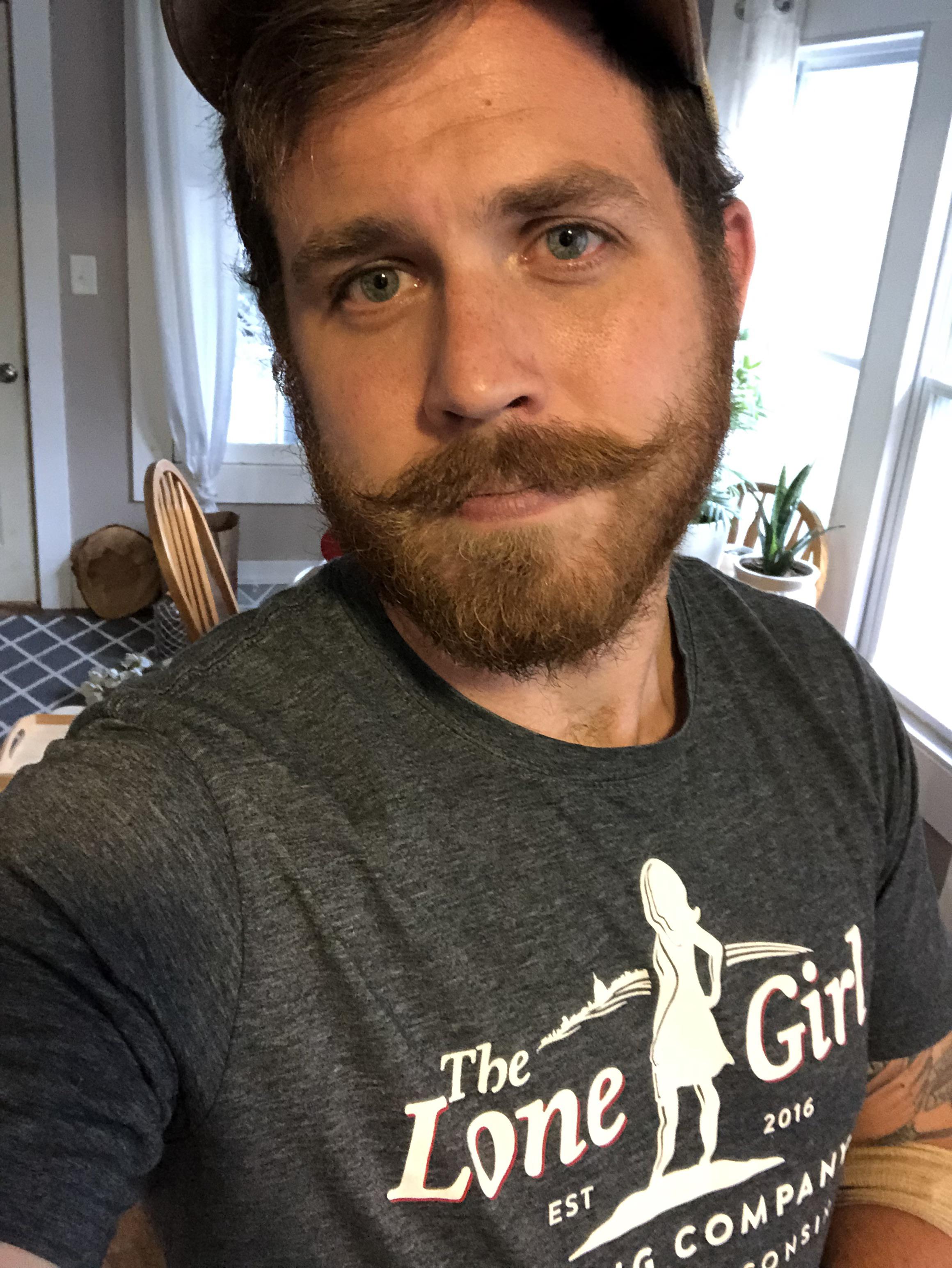 Is the mustache too much? | Scrolller