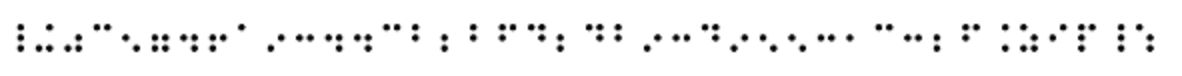 Is this braille? And if it is, what does it translate to? | Scrolller
