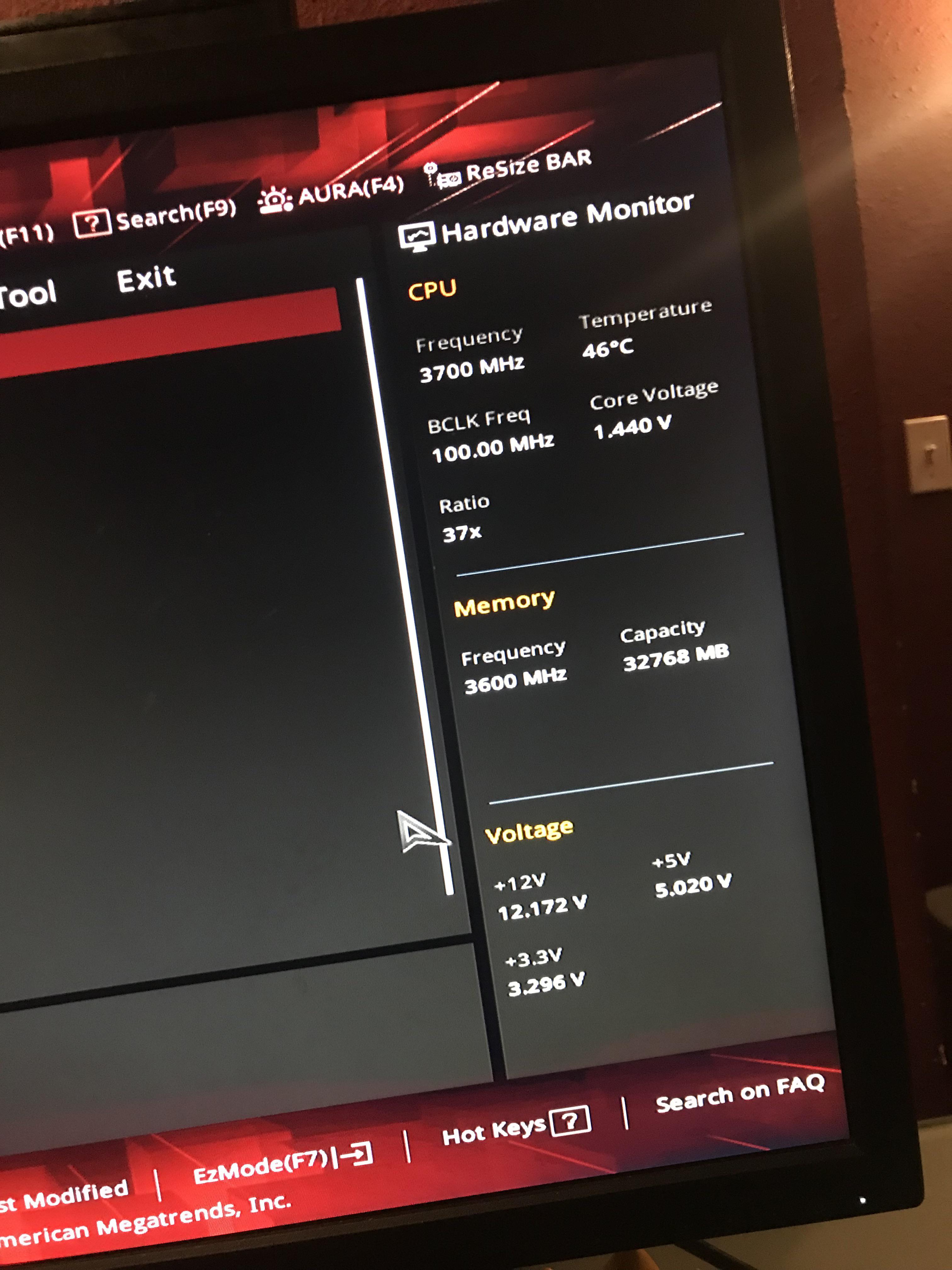 Is this normal cpu temp from being on bios? I’m using a 360mm Corsair icue h150i elite capellix ...