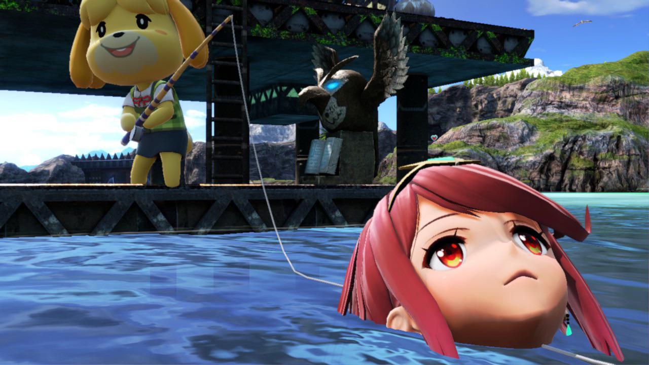 Isabelle Fishing For A Pyra | Scrolller