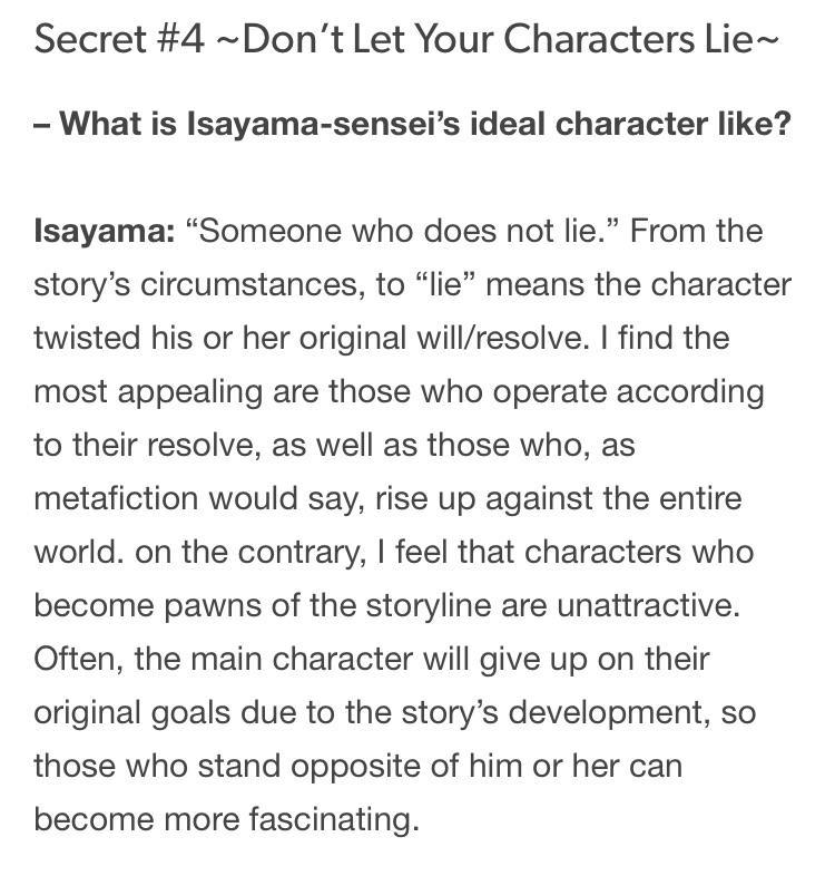 Isayama’s Ideal Character | Scrolller